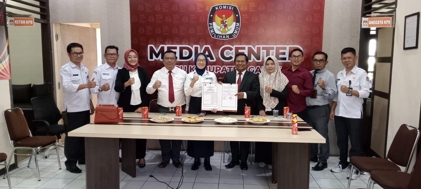 KPU KAB-GARUT - Perkuat Kerjasama, KPU dan Kejaksaan Negeri Garut ...